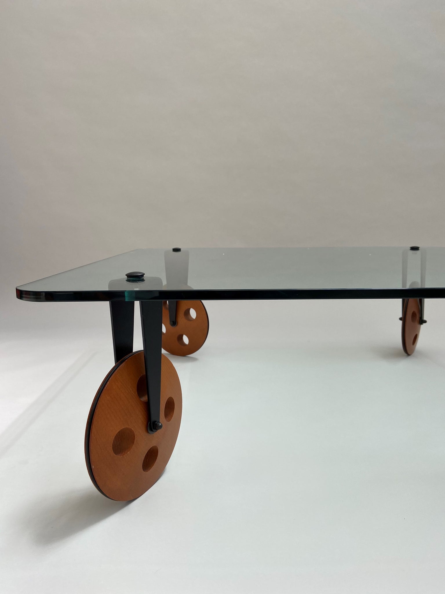 Gae Aulenti 'Tavolo con Ruote' Table – Mid Century Swag